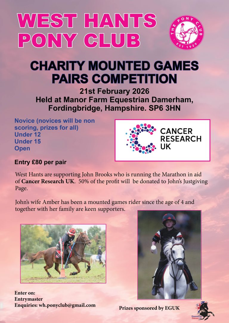 Mounted Games Competitions - West Hants